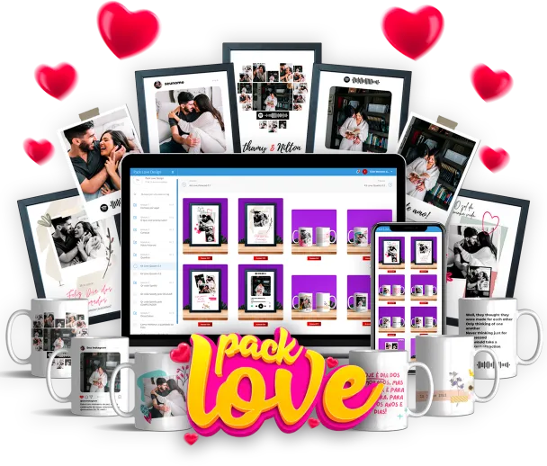 Pack Love Design - Editora Marinho